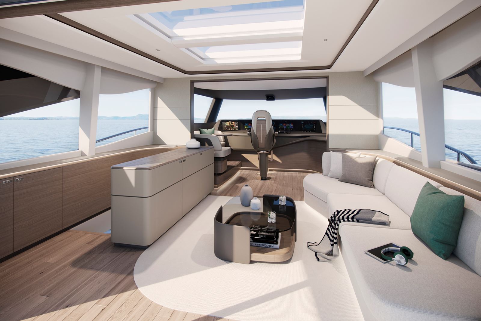 Яхта Princess X80 (17959) архив